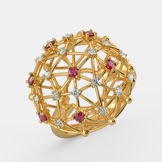 Buy 100+ Ruby Ring Designs Online in India 2017 | BlueStone